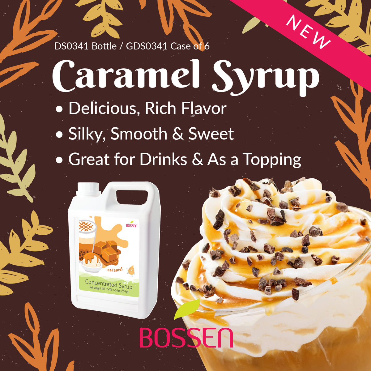 NEW Product: Golden Cane Sugar Syrup – BossenStore.com